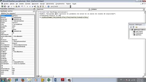 Algoritmo Ciclico Promedio De Notas Visual Basic Uso For Youtube