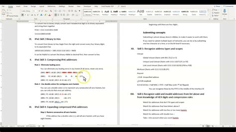IPv6 Skill 3 Compressing IPv6 Addresses YouTube