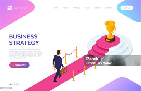 골드 트로피 컵 라운드 받침대에 우승자 서류 가방을 손에 승자가 연단에 레드 카펫을 걷고으로 사업가 성공에도 비즈니스 전략