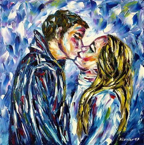 The Power Of Love Nude Woman Man Viktoria Lapteva Oil On Canvas
