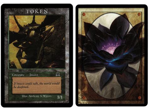 Insect Magic The Gathering Token