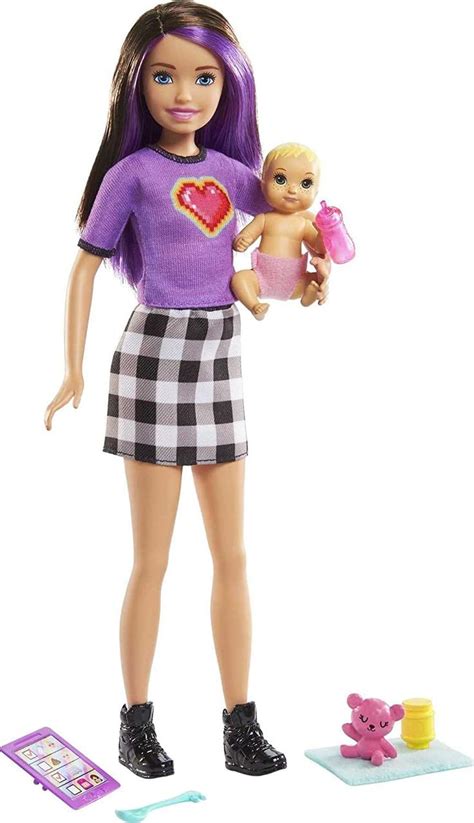 Кукла Барби Скиппер Няня с Младенцем Barbie Skipper Babysitters Doll ...