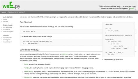 15 best python frameworks for web developer onaircode