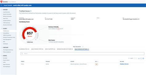 Csam Drives Accurate Trurisk Scoring With Eoleos Unauthorized Software And Missing Security