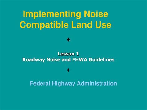 Ppt Implementing Noise Compatible Land Use Powerpoint Presentation