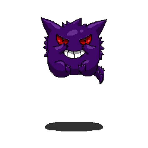 Gengar Sprite  Zorua  De Gengar Pixel Clipart 4801615