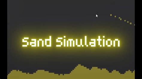Coding A Sand Simulation In Unity Part 1 Youtube