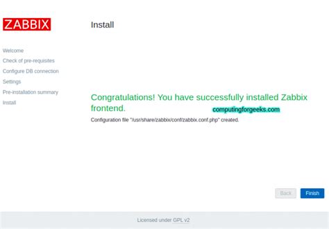 How To Install Zabbix 6 On Rhel 8 Centos Stream 8 Computingforgeeks