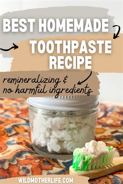 Diy Toothpaste Recipe Simple And Remineralizing Homemade Toothpaste