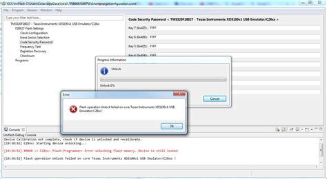 C28xx Error Connecting To The Target Error 1135 0x0 C2000 Microcontrollers Forum