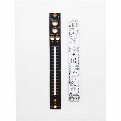 BUILT MODULE ST Modular SL Fader Slider JACKS AT THE BOTTOM 3hp Pusherman