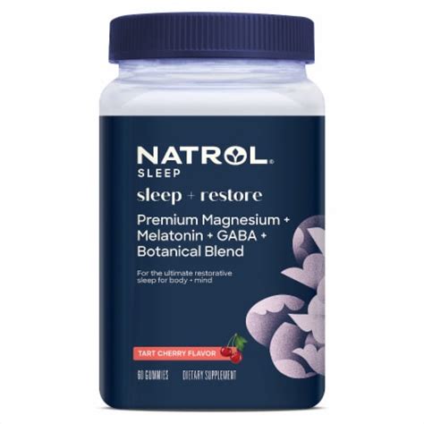 Natrol® Sleep And Restore Melatonin 5 Mg 60 Ct Kroger