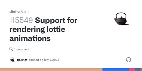 support for rendering lottie animations · issue 5549 · slint ui slint