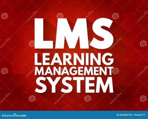 Lms Learning Management System Acronym Software Application For The Administration Documentation