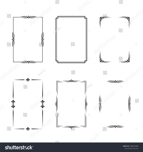 Black And White Vintage Border