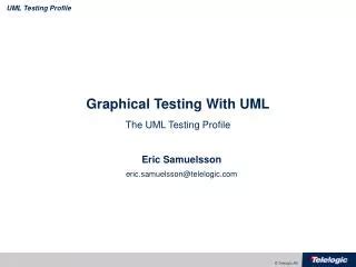 PPT UML Testing Profile Tutorial PowerPoint Presentation Free