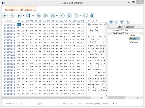 Use Of Hexadecimal Viewer User Manual Standard Interface