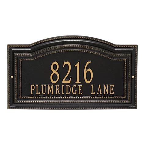 Elevated Curb Appeal Timeless Accent Wall Plaque Arbor Grande