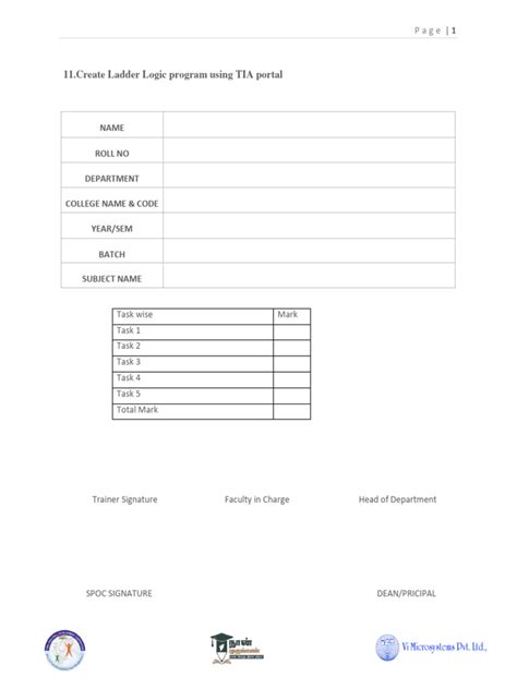 11 create ladder logic program using tia portal pdf personal