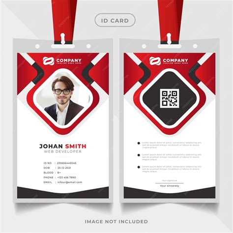 Id Card Template Ideas