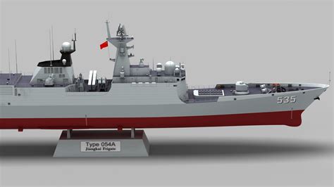 Type 054a Jiangkai Frigate 3d Model 179 Obj Max Free3d