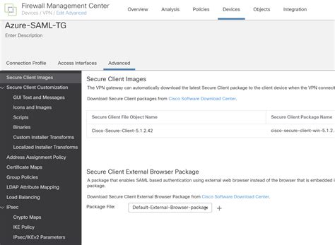 Cisco Ftd Anyconnect Azure Saml Authentication Easy Way