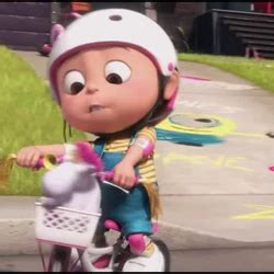 Training Wheels Agnes From Despicable Me