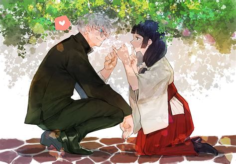 Jujutsu Kaisen Hd Satoru Gojo Utahime Iori Hd Wallpap