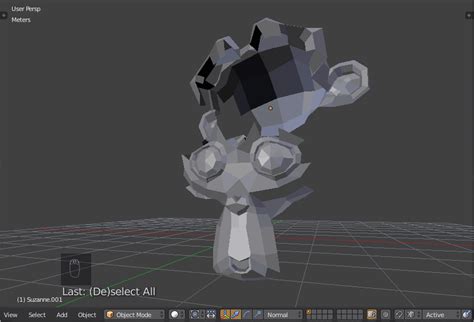Blender Internal Render Engine Aligningjoining Two Objects Head