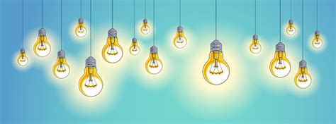 아름 다운 벡터 현실적인 그림을 빛나는 전구 아이디어 개념 창조적 인 영감 창의력 완벽 한 배경 또는 배경 화면 개념에 대한 스톡 벡터 아트 및 기타 이미지 Istock