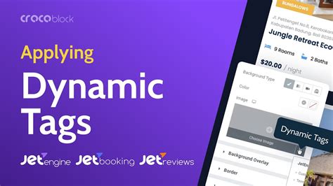 How To Use The Crocoblock Plugins Dynamic Tags YouTube