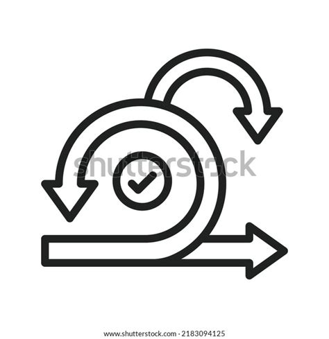 Agile Icon Vector Image Can Be Stock Vector Royalty Free 2183094125 Shutterstock
