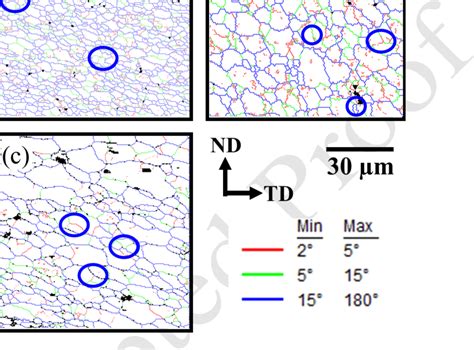 Ebsd Generated Grain Boundary Character Distribution Gbcd Maps Of Al