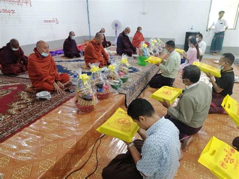 ကမမောင်းမြို့၌ မြို့အဆင့်ဌာနဆိုင်ရာများစုပေါင်း၍ ပထမအကြိမ်ဝါဆိုသင်္ကန