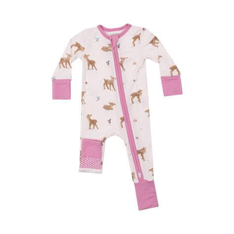 Soft Deer 2 Way Zipper Romper By Angel Dear