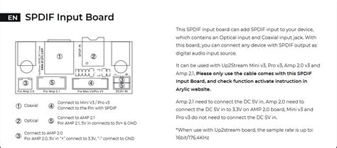 Why Is SPDIF Not Working At All DIY Product Questions Arylic Forum
