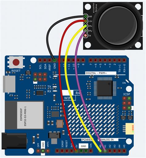 Joystick Module — Basic Starter Kit For Arduino Uno R4 Wifi Documentation