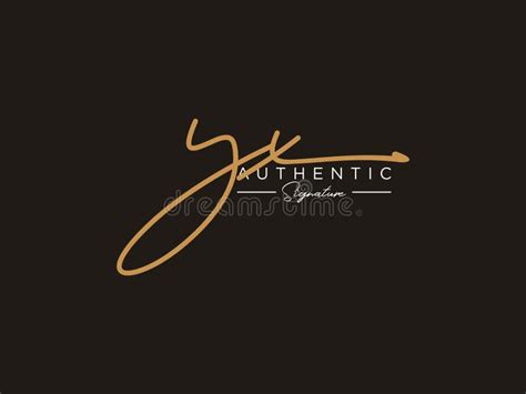 Yx Signature Stock Illustrations 186 Yx Signature Stock Illustrations