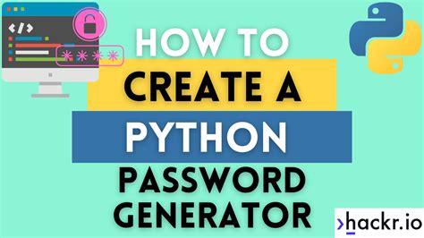 Build A Python Password Generator App Step By Step