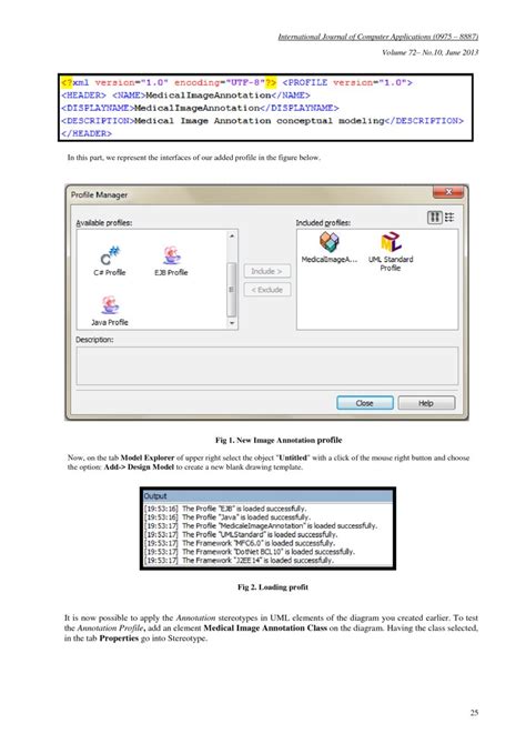Extending Uml For Conceptual Modeling Of Annotation Of Medical Images