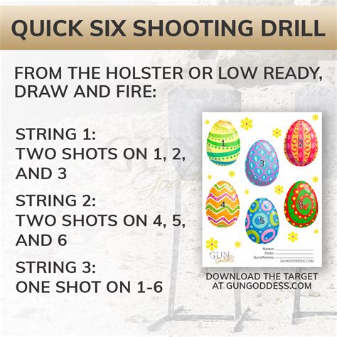 Strong Hand Skills Shooting Drill Gungoddess