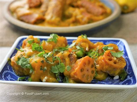 Sindhi Beh Chaat Lotus Root Food Fusion