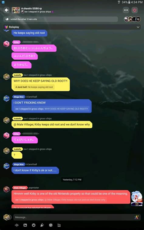 Ssbu Roleplay Moment R Smashbrosultimate