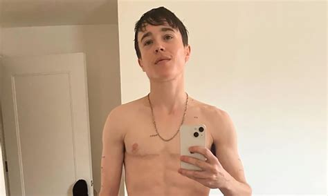 Elliot Page Appears Shirtless In The New Movie Naked Male Celebrities