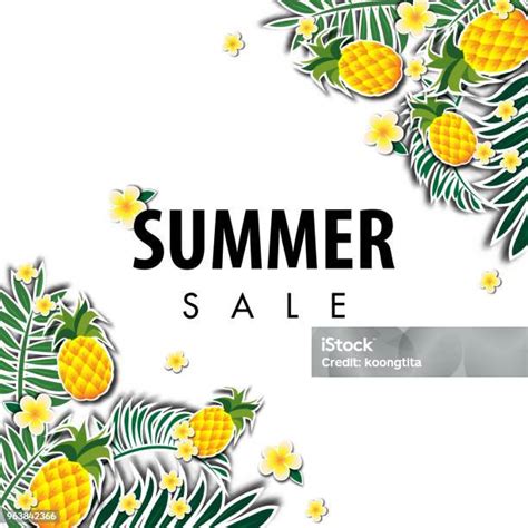 서식 파일에서 여름 판매 배경 벡터 일러스트 레이 션 판매 0명에 대한 스톡 벡터 아트 및 기타 이미지 0명 계절 과일 Istock