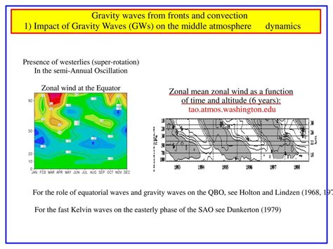 Gravity Waves From Fronts And Convection Ppt Download