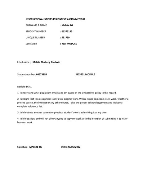 Instructional Stidies In Context Assignment 02 Instructional Stidies