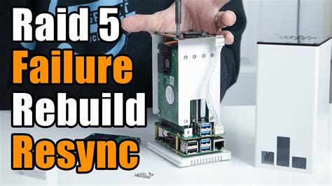 How To Rebuild And Resync From Failed Hard Drive Raid 5 On Mdadm Youtube
