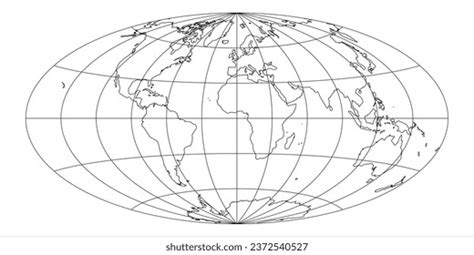 97 Thousand Black White World Globe Map Royalty Free Images Stock