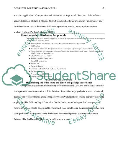 Computer Forensics Assignment 2 Essay Example Topics And Well Written